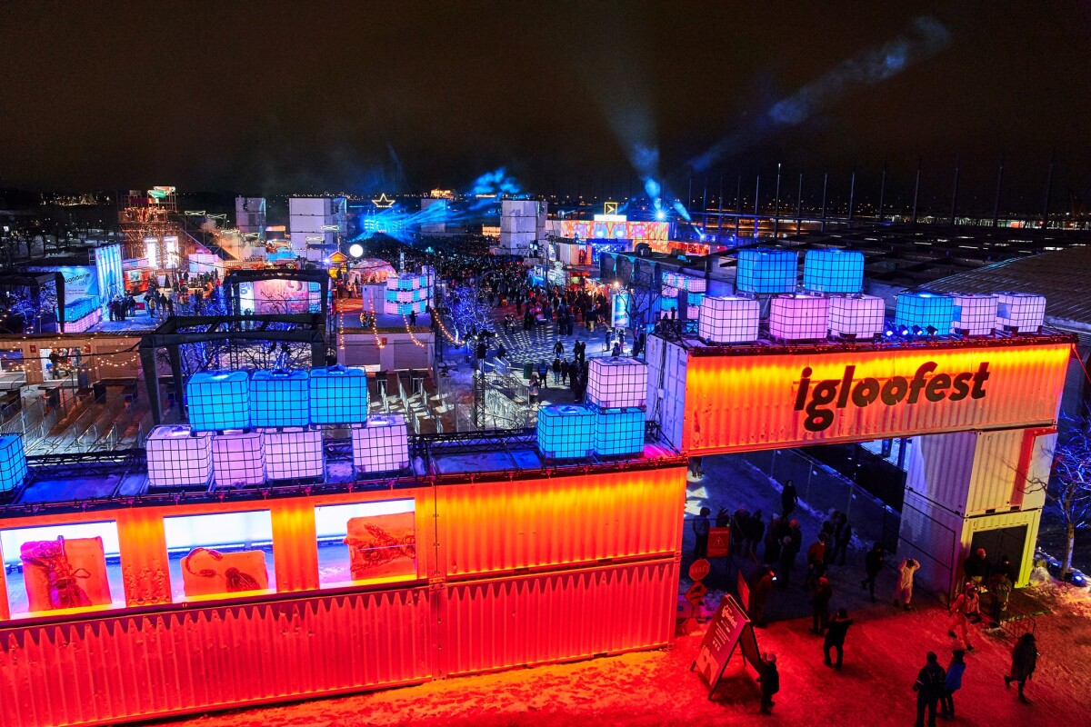 Igloofest: жаркие выходные в ледяном городе - Статьи :: Наша Газета ...